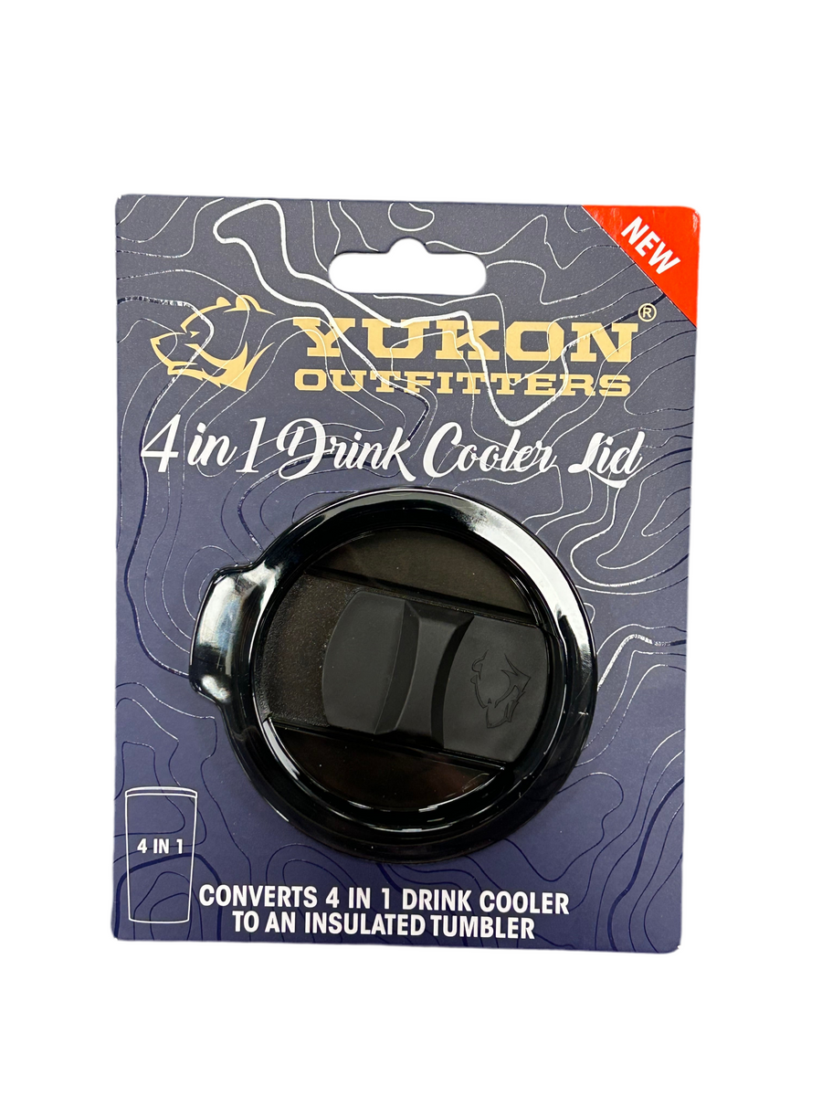 4 in 1 Drink Cooler Slider lid – Yukon Outfitters